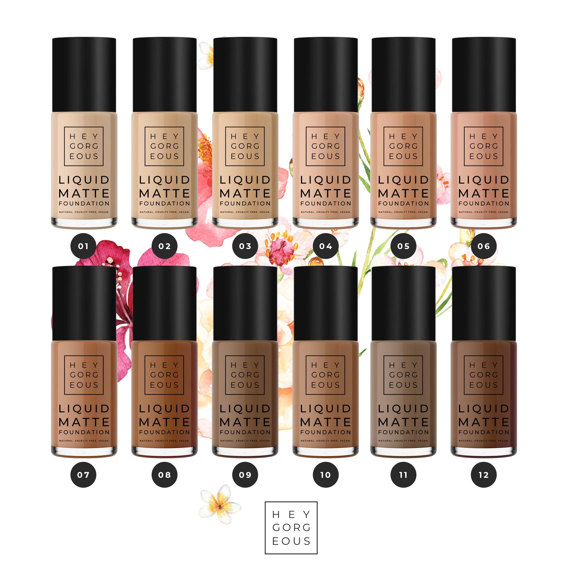 Liquid Matte Foundation – Hey Gorgeous