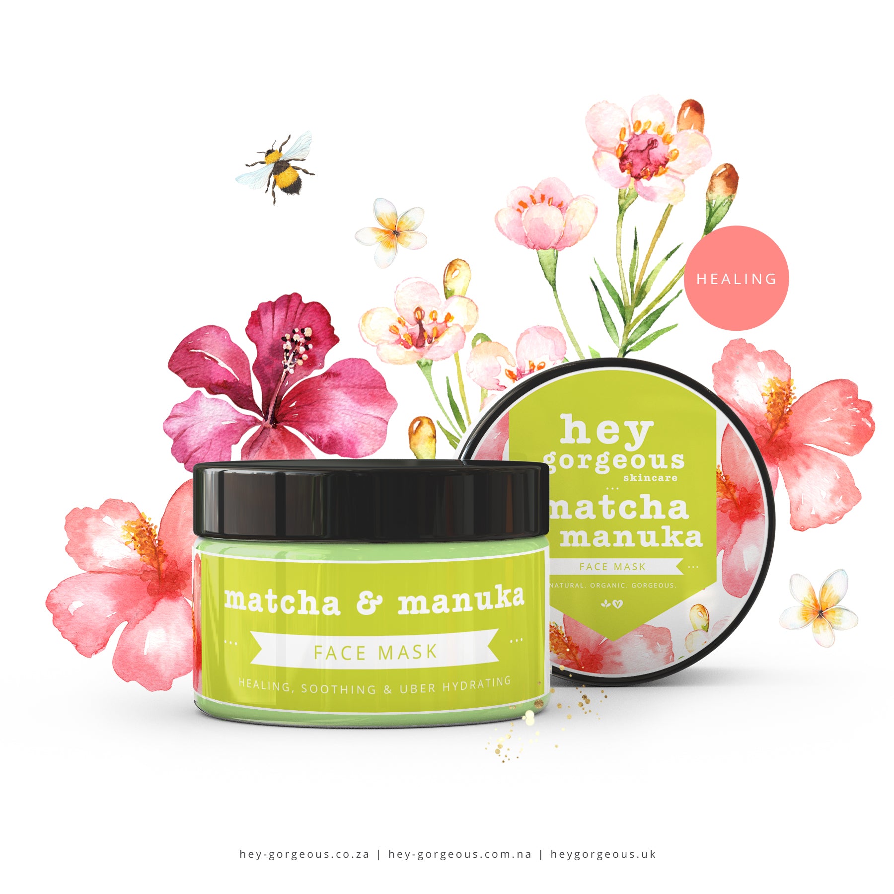 Matcha & Manuka Face Mask – Hey Gorgeous