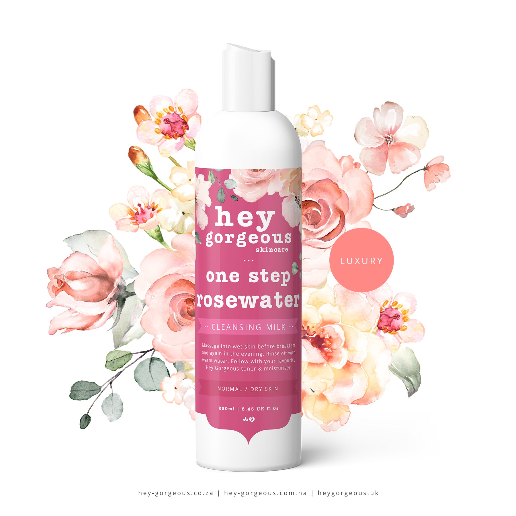 One Step Rosewater Cleansing Milk – Hey Gorgeous