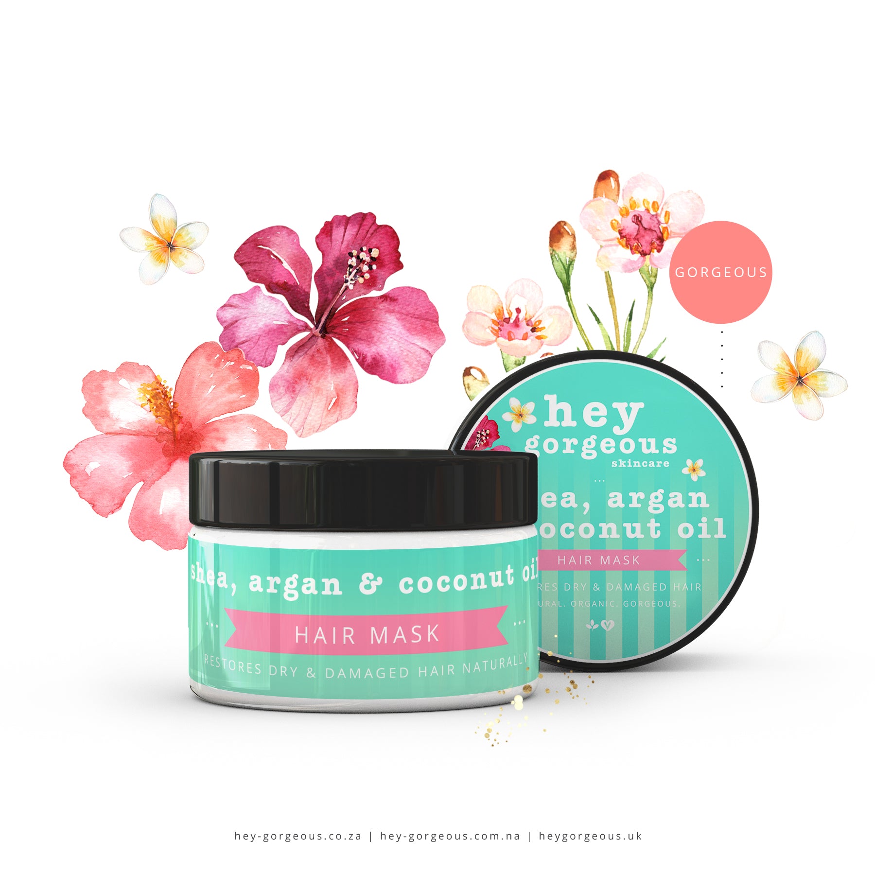 Shea, Argan & Coconut Oil Hair Mask – Hey Gorgeous