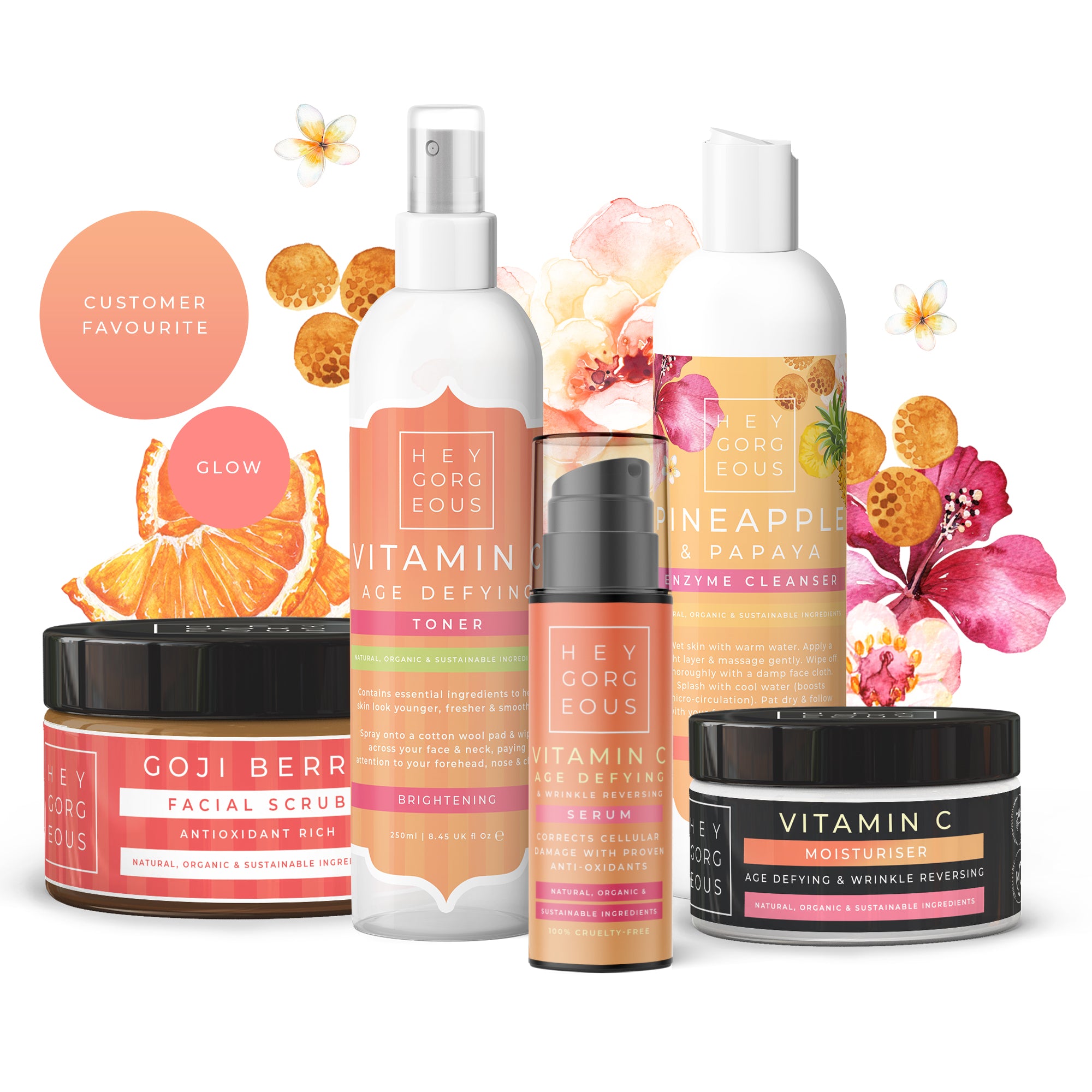 The Ultimate Gorgeous Vitamin C Skincare Kit – Hey Gorgeous