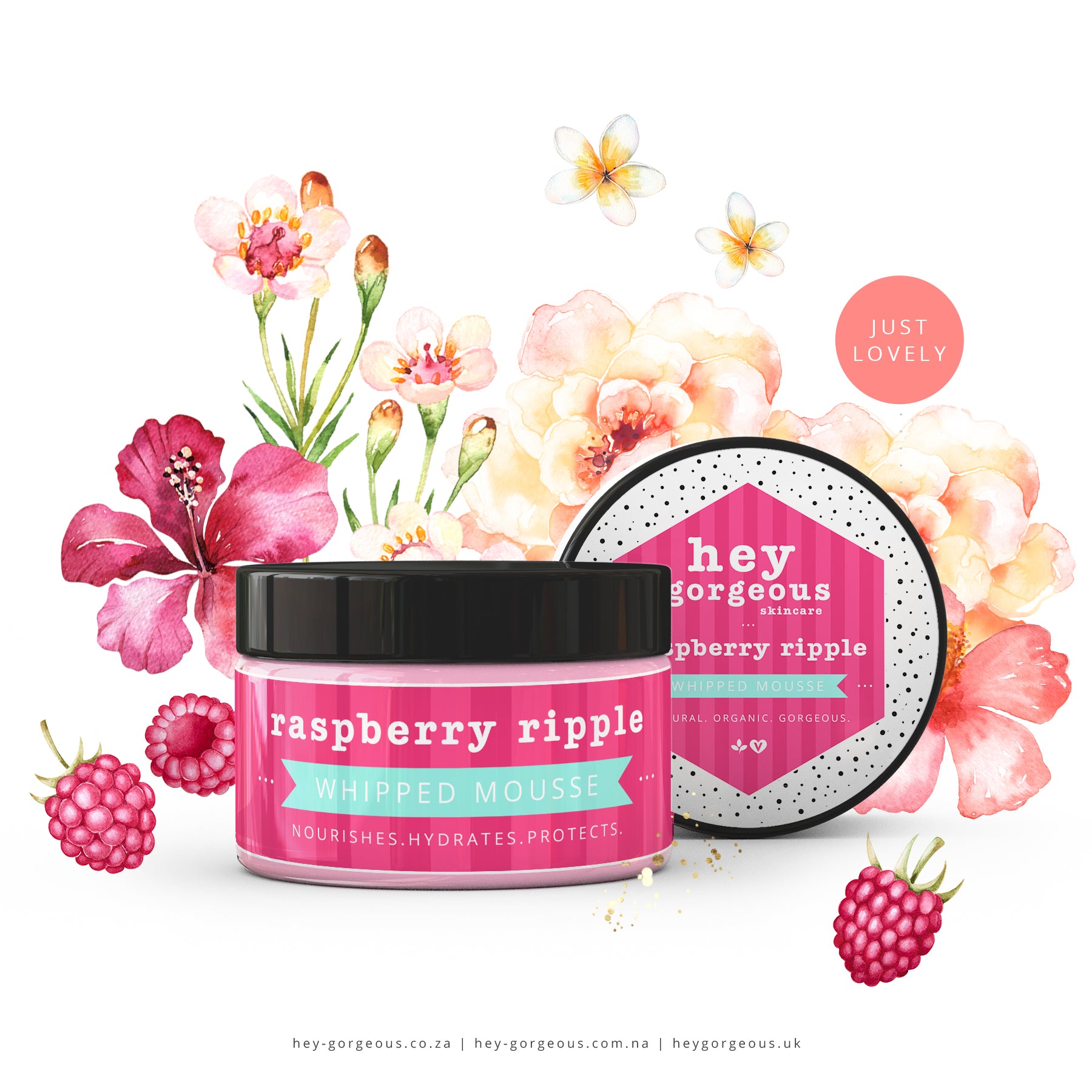Raspberry Ripple Whipped Mousse or Body Butter – Hey Gorgeous